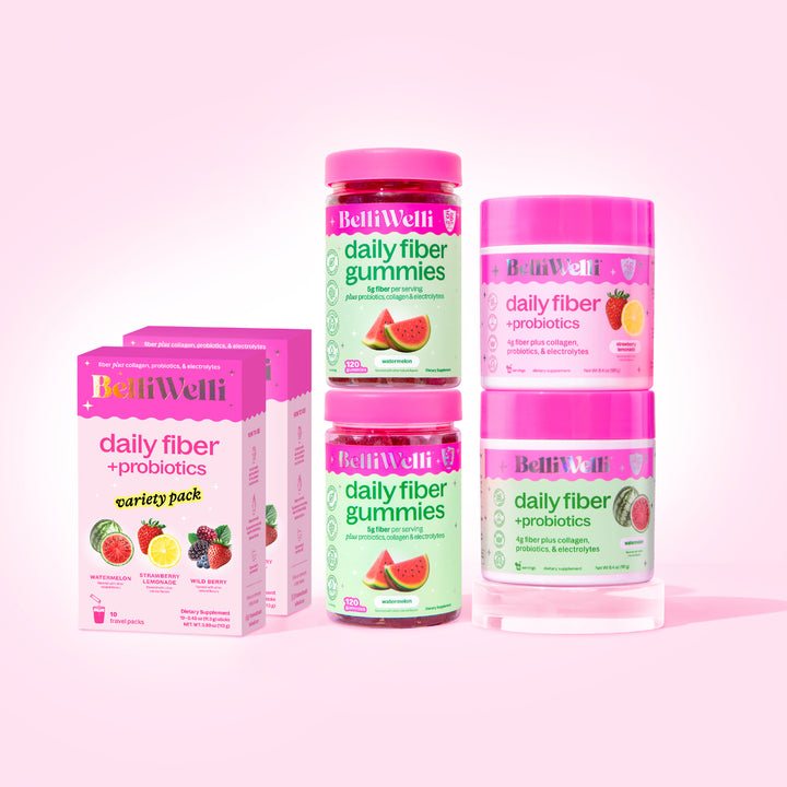 BelliWelli Daily Fiber Powder – Gut Health & Hydration Support | Fiber ...