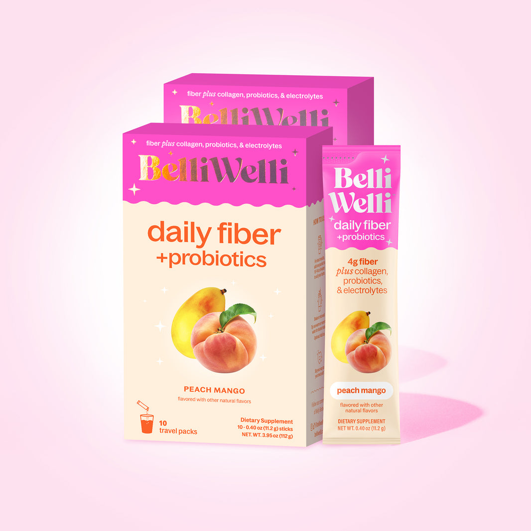 BelliWelli Daily Fiber Drink Mix