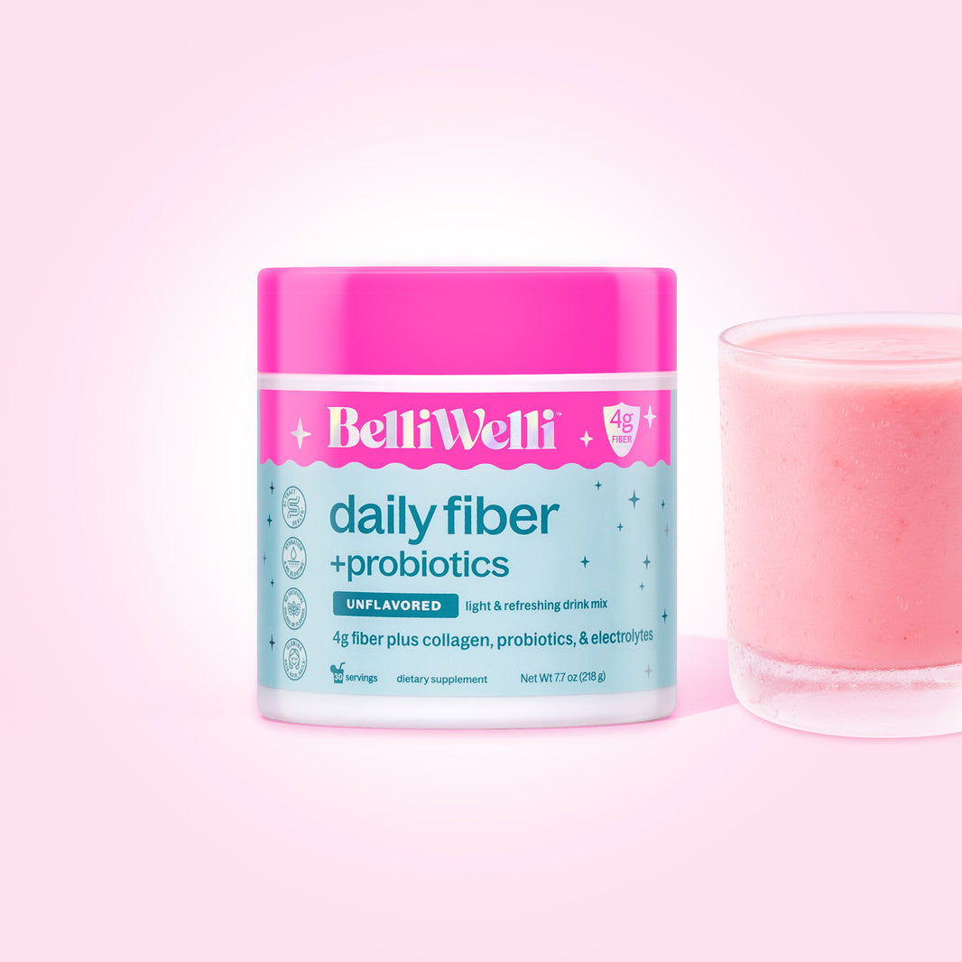 BelliWelli Daily Fiber Powder – Gut Health & Hydration Support | Fiber ...