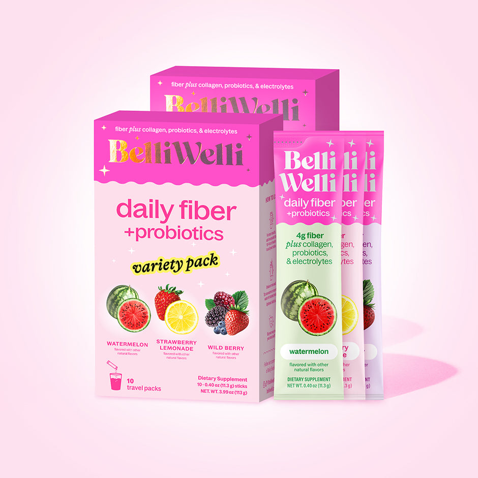 BelliWelli Daily Fiber Powder – Gut Health & Hydration Support | Fiber ...